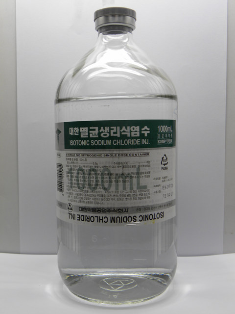 대한 생리식염 주 [1000ml] ( Normal saline inj (Daihan) [1000ml]) | 의약품정보 | 의료 ...